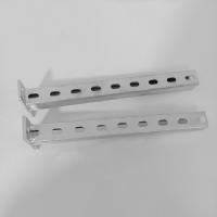 China ASME ASTM Pregalvanized Unistrut Steel Plate Brackets 0.1mm Strut Cantilever Bracket for sale