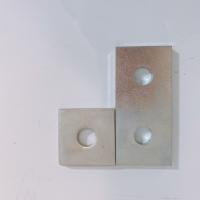 China Square Shape Aluminum Angle Iron Brackets Bracket Fittings For Building metal mounting for sale