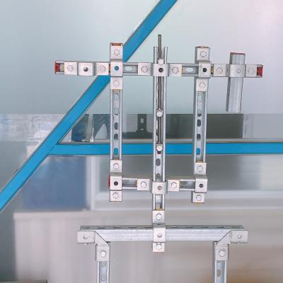 China Hot Dip Galvanized U Channel Strut C Channel 3m / 6m Long For Robust Structural Support for sale
