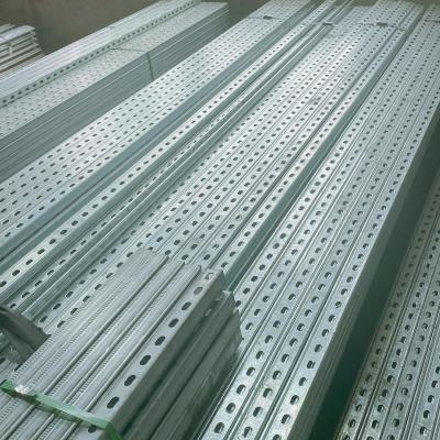 China SGS SS316  Metal Strut Channel Steel Double Unistrut Hot Dip Galvanized 6m for sale