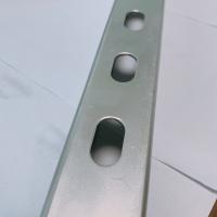China Silver White Slotted SteeI Power Strut Channel CE Superior Channel 41mm Width for sale