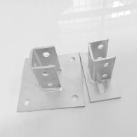 China Flat Plate Strut Channel Accessories Cross Elbow Square Fittings for sale