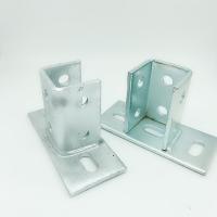 China Corrosion Resistant Zinc Plated Steel Strut Channel Accessories for sale