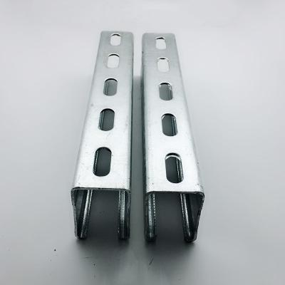 China Slotted U Channel Pre Galvanized Strut C Channel Easy Installation Max. 2.50kg/m Load Capacity for sale