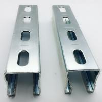 China Pre Galvanized Steel C Channel For Warehouse Storage for sale