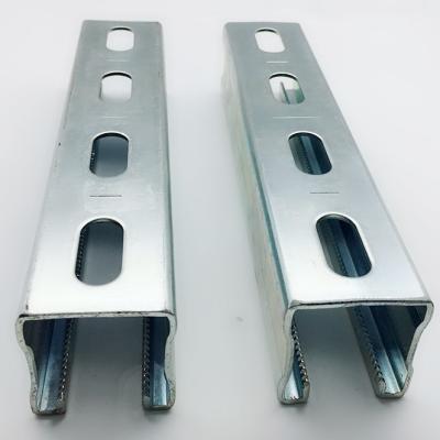 China Pre Galvanized Steel C Channel For Warehouse Storage for sale