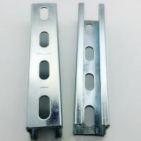 China Powder Galvanized Strut C Channel Shaped Galvanized Steel Profile SS316 for sale