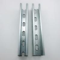 China Silver Steel Strut C Channel 2.5mm With Load Capacity For Easy Installation for sale
