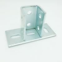 China Industrial Grade 10 Ft. Strut Channel Fitting With 4 Mounting Holes for sale