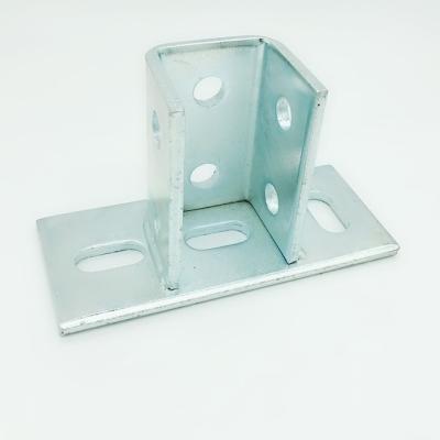 China Industrial Grade 10 Ft. Strut Channel Fitting With 4 Mounting Holes for sale