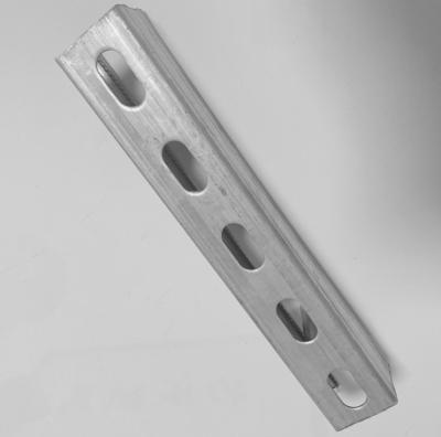 China Solar Support Slotted Galvanized Strut C Channel For Building Material for sale