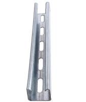 China Stainless Steel Profile Slotted Galvanized Strut C Channel For Building for sale