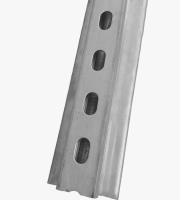 China Sturdy 2.5mm 3m C Channel For Heavy Load Capacity Galvanized Finish for sale