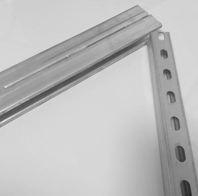 China Pre Galvanized Silver Steel U Channel Strut For Easy Installation for sale
