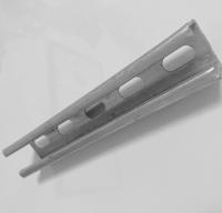 China Pre-Galvanized Strut C Channel Silver Max. 2.50kg/m Load Capacity for sale