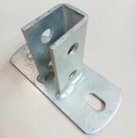 China ODM Silver Polished Strut Channel Fittings Electrical Strut Channel Accessories for sale