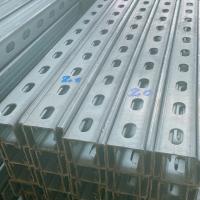 China 3M 6M Galvanized Painted Structural Metal Struts For Construction Applications for sale