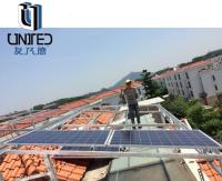 China Aluminum Flat Roof PV Mounting Systems Wind Load Capacity Up To 60m/S for sale