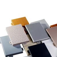 China Custom Thickness Anodized Aluminum Plate For Facades Punching Fluosol See Perfluorocarbon for sale