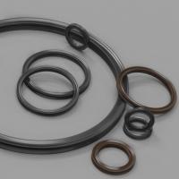 China FKM 75 Brown Material X-Ring Seals AS568 Series 200℃ High Temperature Piston and Rod Sealing for sale