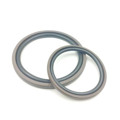 China SPGO 63×53×4.2 Double-Acting Piston Seal for 40 MPa Hydraulic Cylinders with PTFE and O-Ring Combination for sale