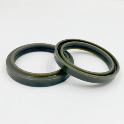 China PU Forklift Hydraulic Cylinder Seals Rod Wiper Ring DHS 22 30 4.5 6 Dust Oil Seals for sale