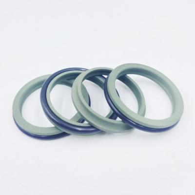 China PTFE 40% Bronze Hydraulic Cylinder Rod Seal AD Type Wiper Sewage Resistance 200C for sale