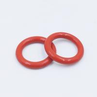 China Red Silicone O-Ring P9 8.8*1.9 JIS Series - High Temperature Resistant 250°C Non-Toxic Seals for sale