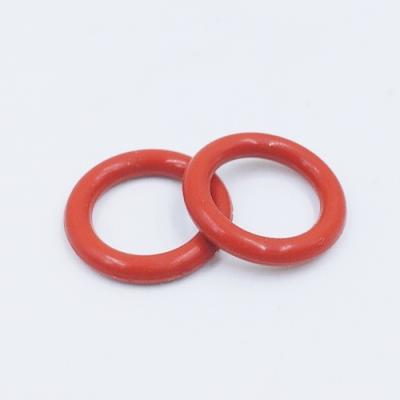 China Red Silicone O-Ring P9 8.8*1.9 JIS Series - High Temperature Resistant 250°C Non-Toxic Seals for sale