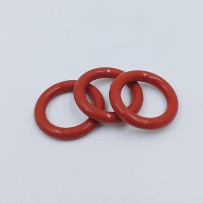 China Red VMQ Silicon O-Ring Seals 40-70 Shore A Hardness for Water Purifiers and Food Grade Applications for sale