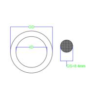 China JIS P210 NBR90 O-Ring Seal 209.5x8.4mm 90 Shore A Black Rubber Gasket for Hydraulic Systems for sale