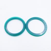 China Z8 4032 P5007 Multi Level Cylinder Sealing Ring Green TPU 82 Shore A Pneumatic Piston Packing 40x32x3.25mm for sale