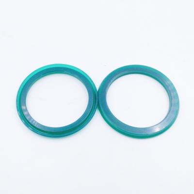 China Z8 4032 P5007 Multi Level Cylinder Sealing Ring Green TPU 82 Shore A Pneumatic Piston Packing 40x32x3.25mm for sale