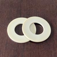 China PEEK Back Up Ring 24mm OD x 12mm ID x 1.5mm H - High Temperature Resistant to 300℃ for Petroleum Equipment for sale