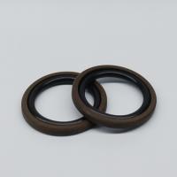 China 40MPa Hydraulic Cylinder Piston Seal PTFE 32x24.5x3.2 mm 80 Shore A Brown for sale