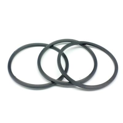 China Black NBR 90 ShoreA Parbak Backup Rings AS568 Series 8-216 for Hydraulic Systems -35°C to 100°C Temperature Range for sale