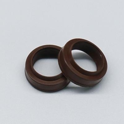 China FKM VITON Air Cylinder Rod Seal Wiper SAKAGAMI PDU-010 80 Shore A High Temp for sale