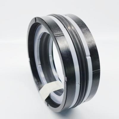 China Double Acting Hydraulic Cylinder Piston Seal ZW0100 00260 100x75x35.1 40 MPa NBR+POM+PA Combination for sale