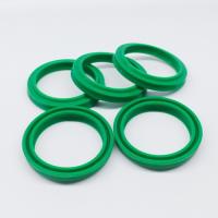 China PU Rubber Hydraulic Cylinder Dust Seal Wiper Seal 93 Shore A Green Heat Resistant for sale