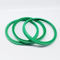 China PU Rubber Hydraulic Cylinder Dust Seal Wiper Seal 93 Shore A Green Heat Resistant for sale