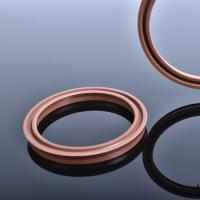 China Brown FKM Hydraulic Cylinder Seals Piston Rod Oil Ring Heat Resistant Viton USH Packing 60x70x6mm for sale
