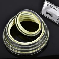 China PU Steel Hydrolysis Cylinder Wiper Seal Dustproof Oil Ring 93 Shore A Double Acting for sale