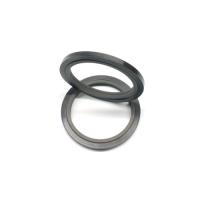 China Grey PTFE Carbon Fiber Rotary Shaft Oil Seals OR Type - 80 Shore A Hardness, -40°C to 100°C Temperature Range for sale