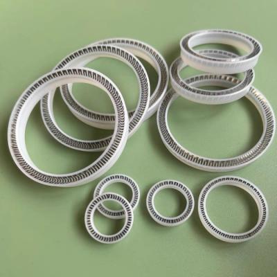 China PTFE PEEK Spring Energized Seals -100°C to +250°C Temperature Range 90 Shore A Hardness for Industrial Equipment for sale