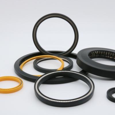 China PTFE Spring Energized Seal 90 Shore A for Petroleum Industry - Temperature Range -100°C to 250°C for sale