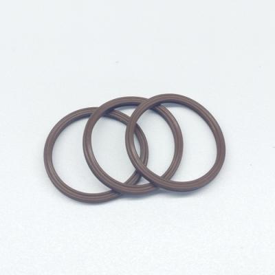 China AS124 Brown FKM X-Ring Seal ID 31.42mm × 2.62mm Wire Diameter High Temperature Resistance -40°C to 200°C for sale