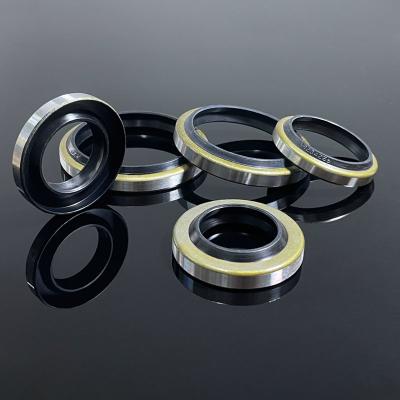China GA DKB External Iron Shell Dustproof Seal Ring NBR Rubber 15mm to 300mm Shaft Sizes for sale