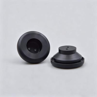 China Custom Molded Silicone Sealing Plugs Oil Seal Rings Nonstandard 60C to 230C Industrial for sale