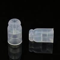 China Custom Molded Industrial Pneumatic Mini Vacuum Silicone Suction Cup 2mm Diameter for sale