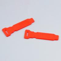 China Custom Silicone Zipper Pulls 30x12mm Elastic Rubber Straps 5-20mm Width Personalized Logo for sale